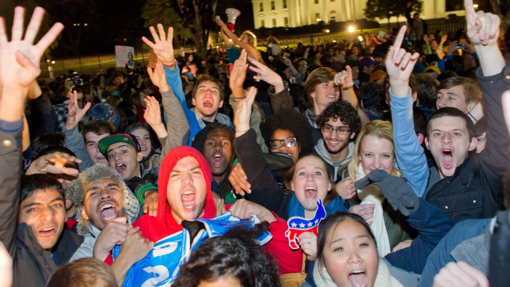 Scenes Of Celebration At The White House | WAMU