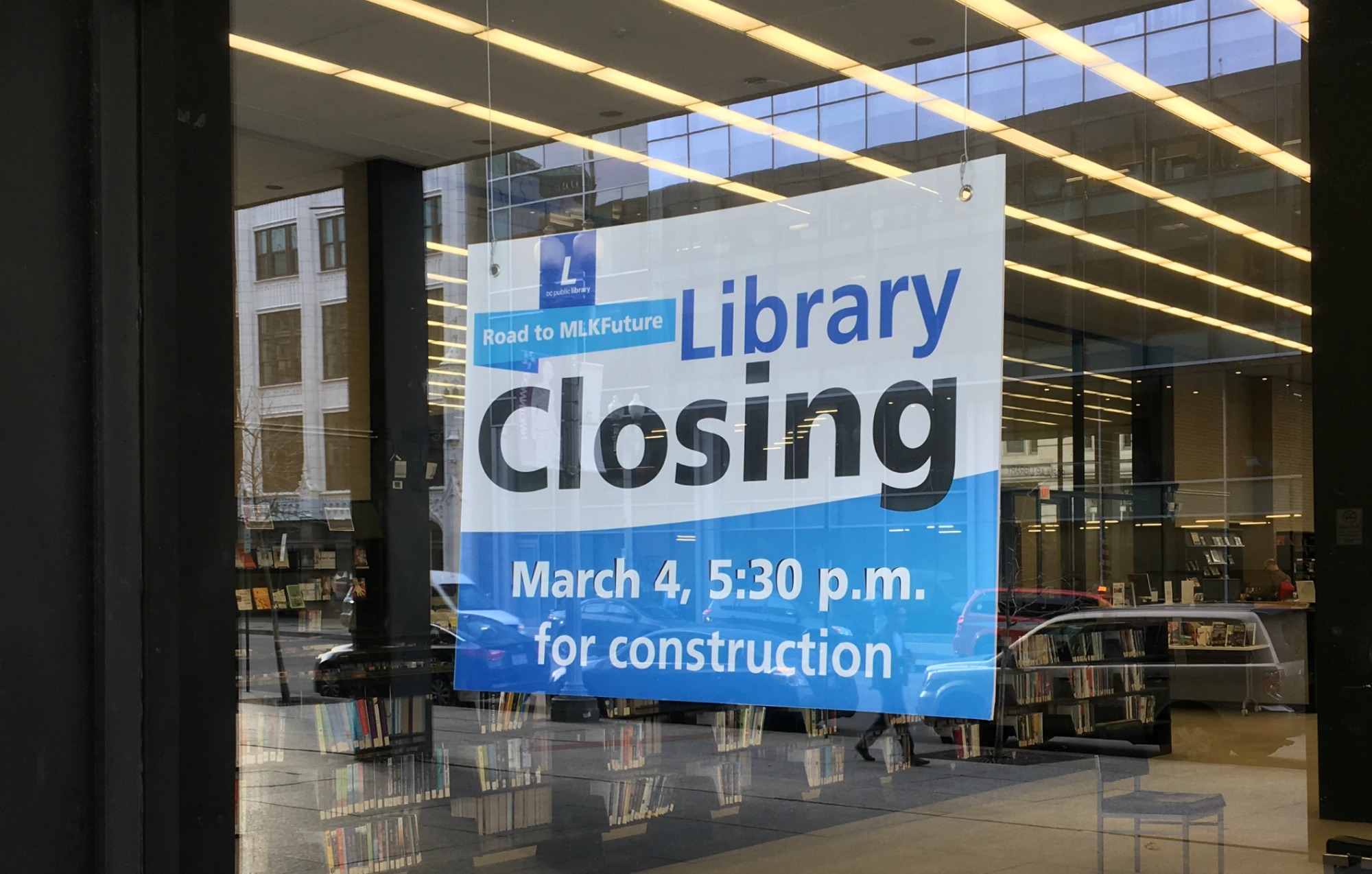 In Wake Of MLK Library Closure, D.C. Officials Scramble To Find ...