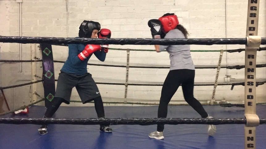 Wearing A Hijab, A Young Muslim Boxer Enters The Ring | WAMU