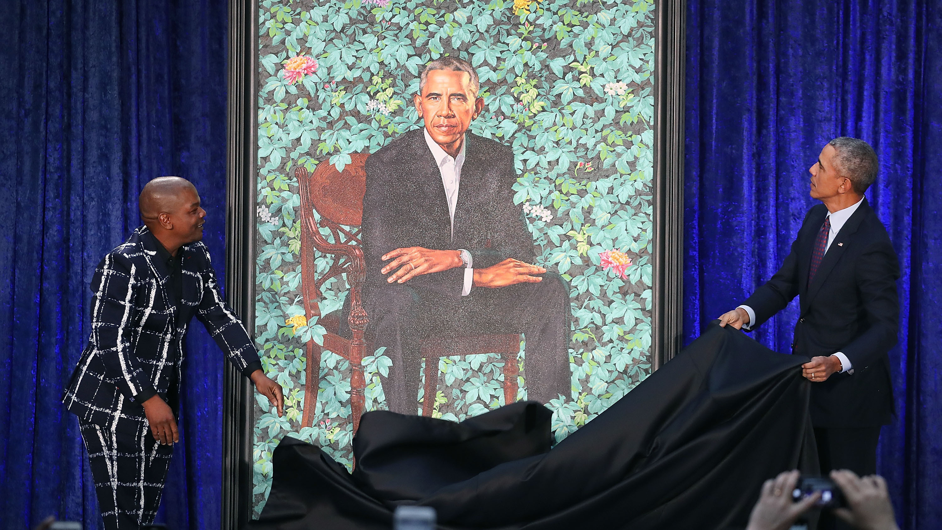 Behind The Obama Portraits: Artists Put Their Own Spin On A ...