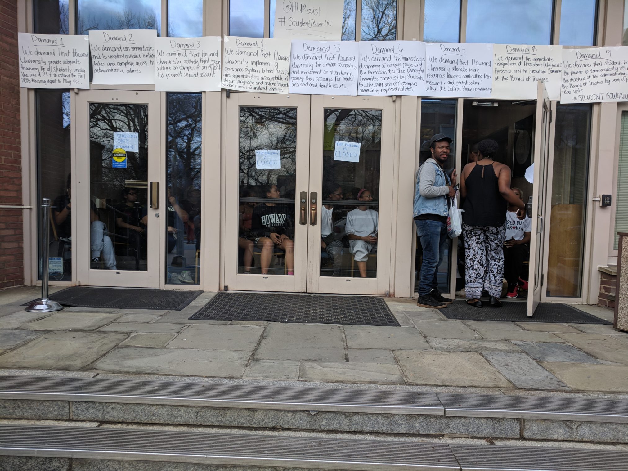 Howard University Student Protest Ends With Deal On Demands | WAMU