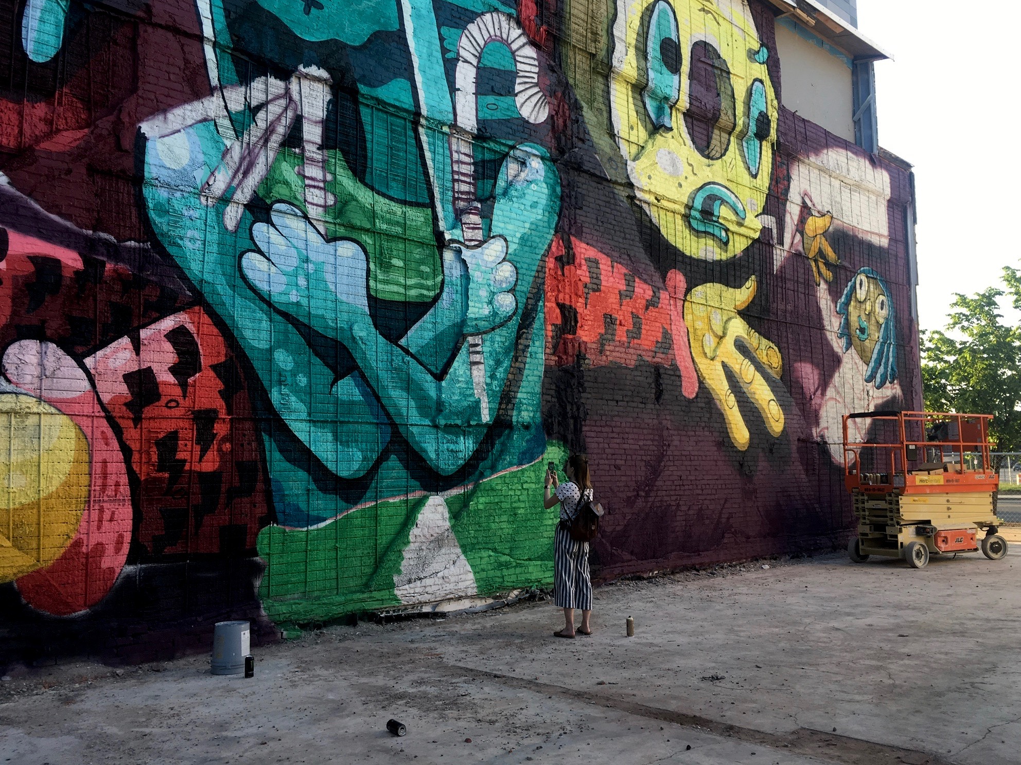 New Buildings, New Art: POW! WOW! Festival Brings In Muralists To ...