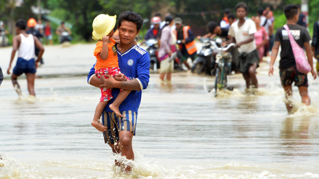 After Dam Failure, Thousands Flee In Myanmar | WAMU