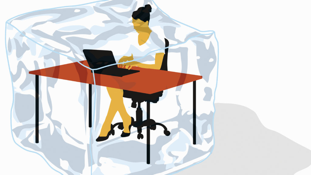Study Shows Freezing Office Temperatures Affect Women's Productivity | WAMU