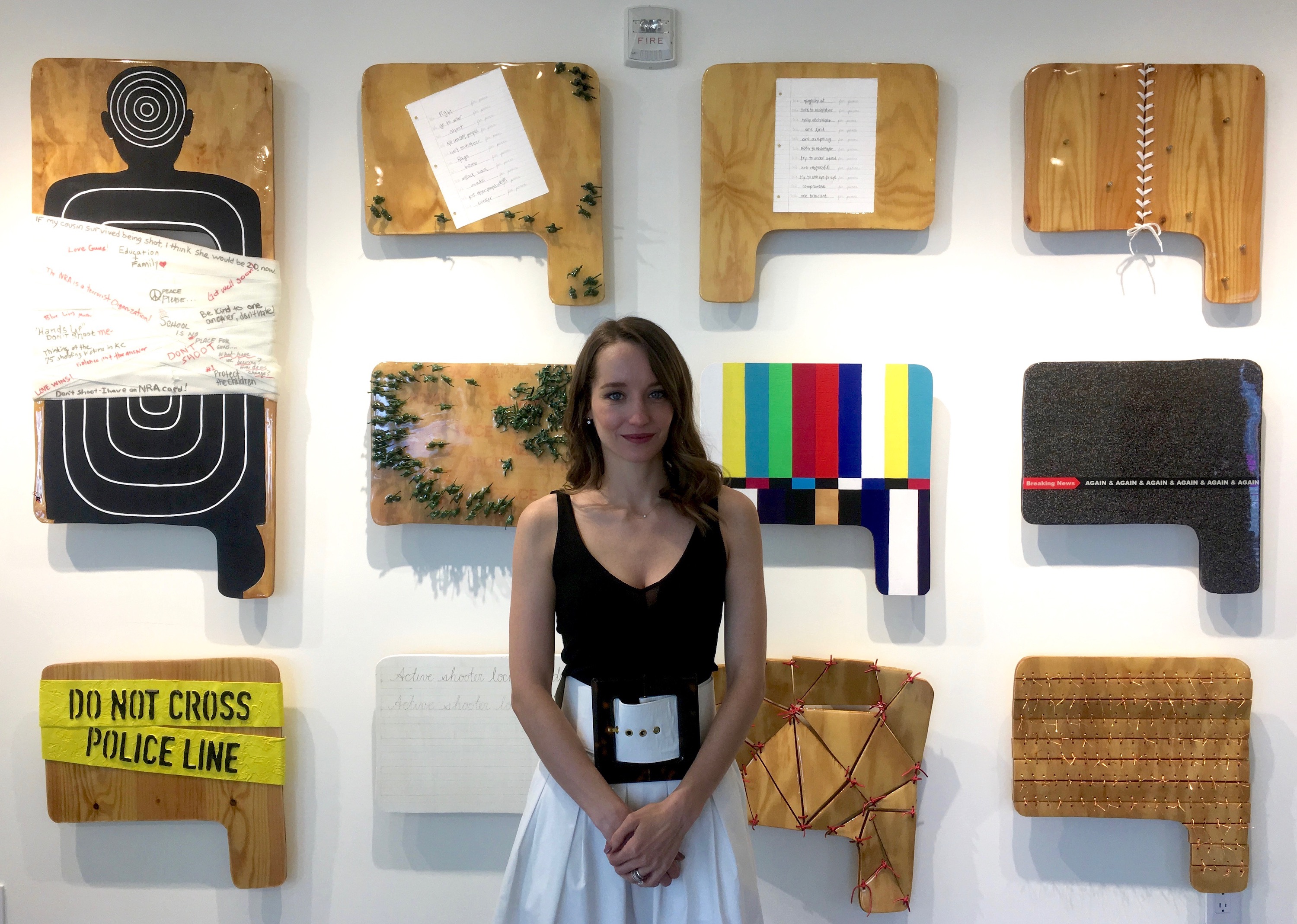 A D.C. Gallery Takes On School Shootings With Art | WAMU