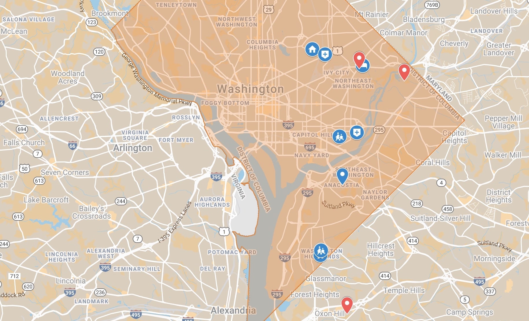 MAP: Relisha Rudd's World | WAMU