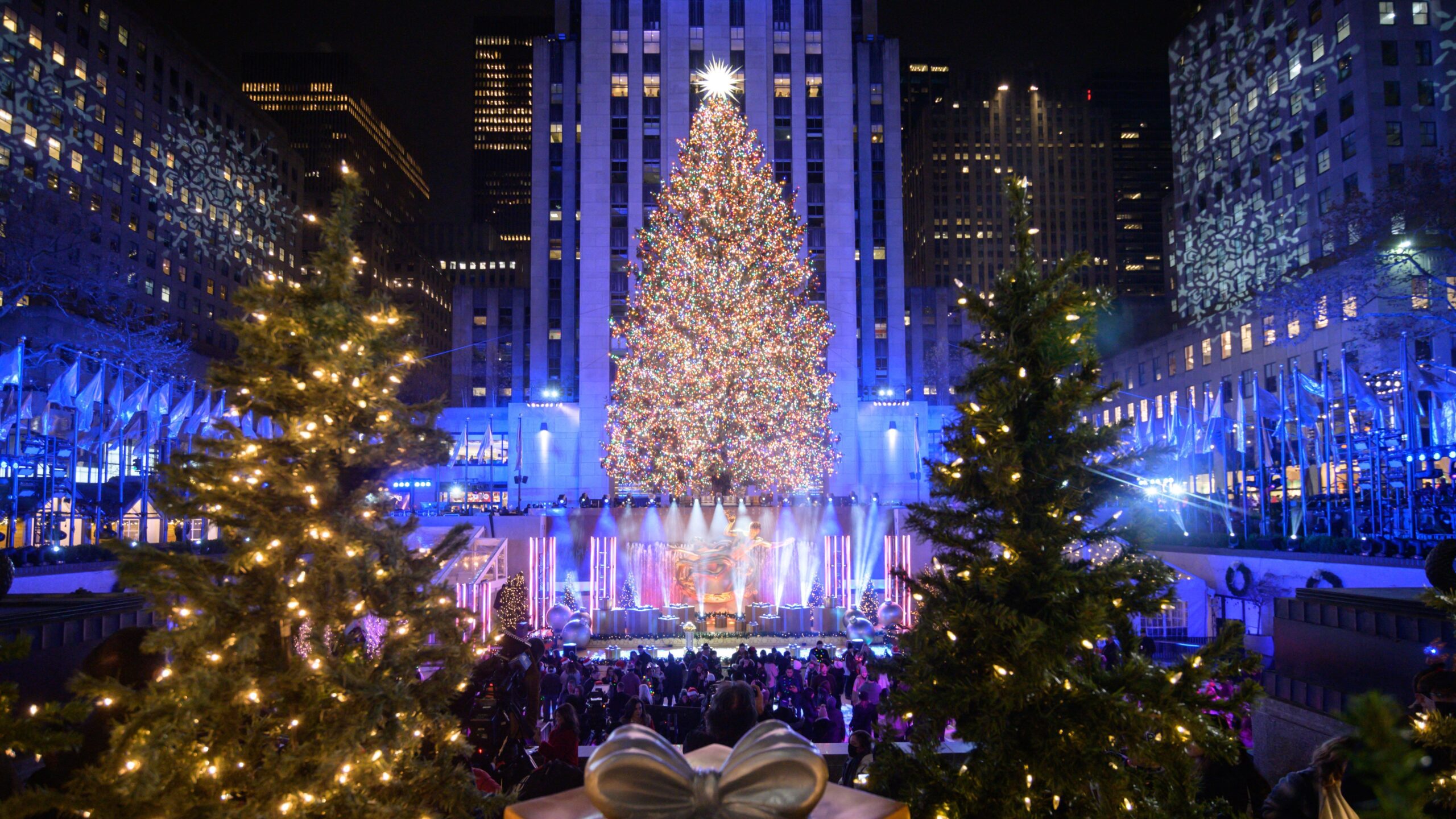 New York City Christmas Time Wallpaper