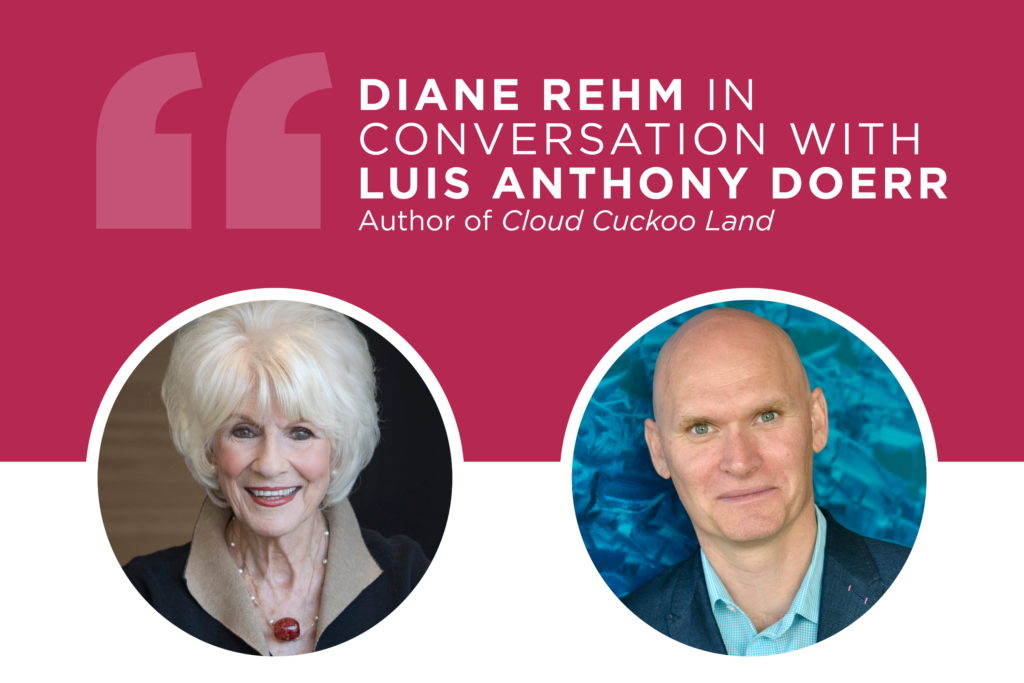 Diane Rehm In Conversation With Anthony Doerr | WAMU