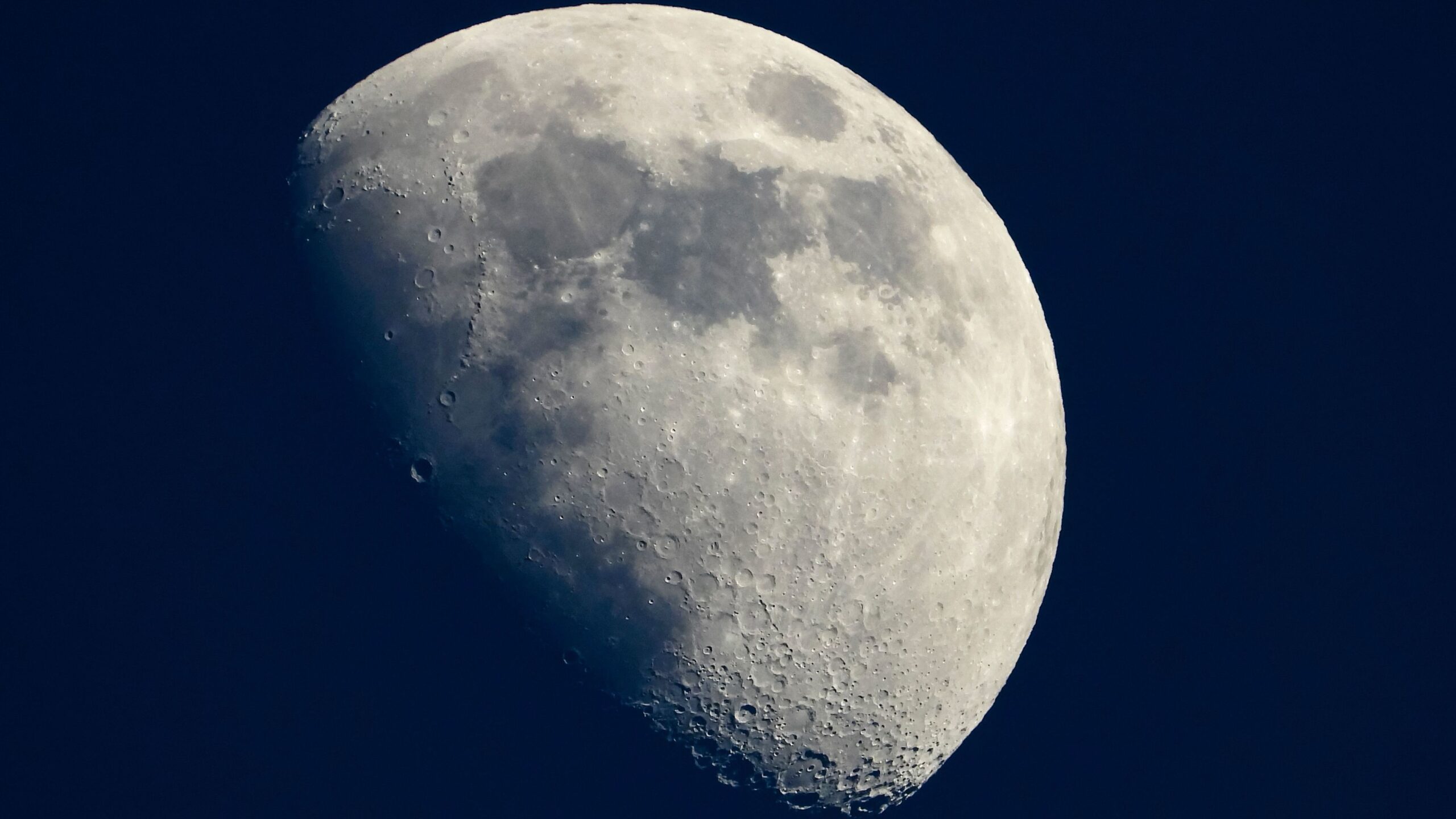 Parts of the moon have stable temperatures fit for humans, researchers ...