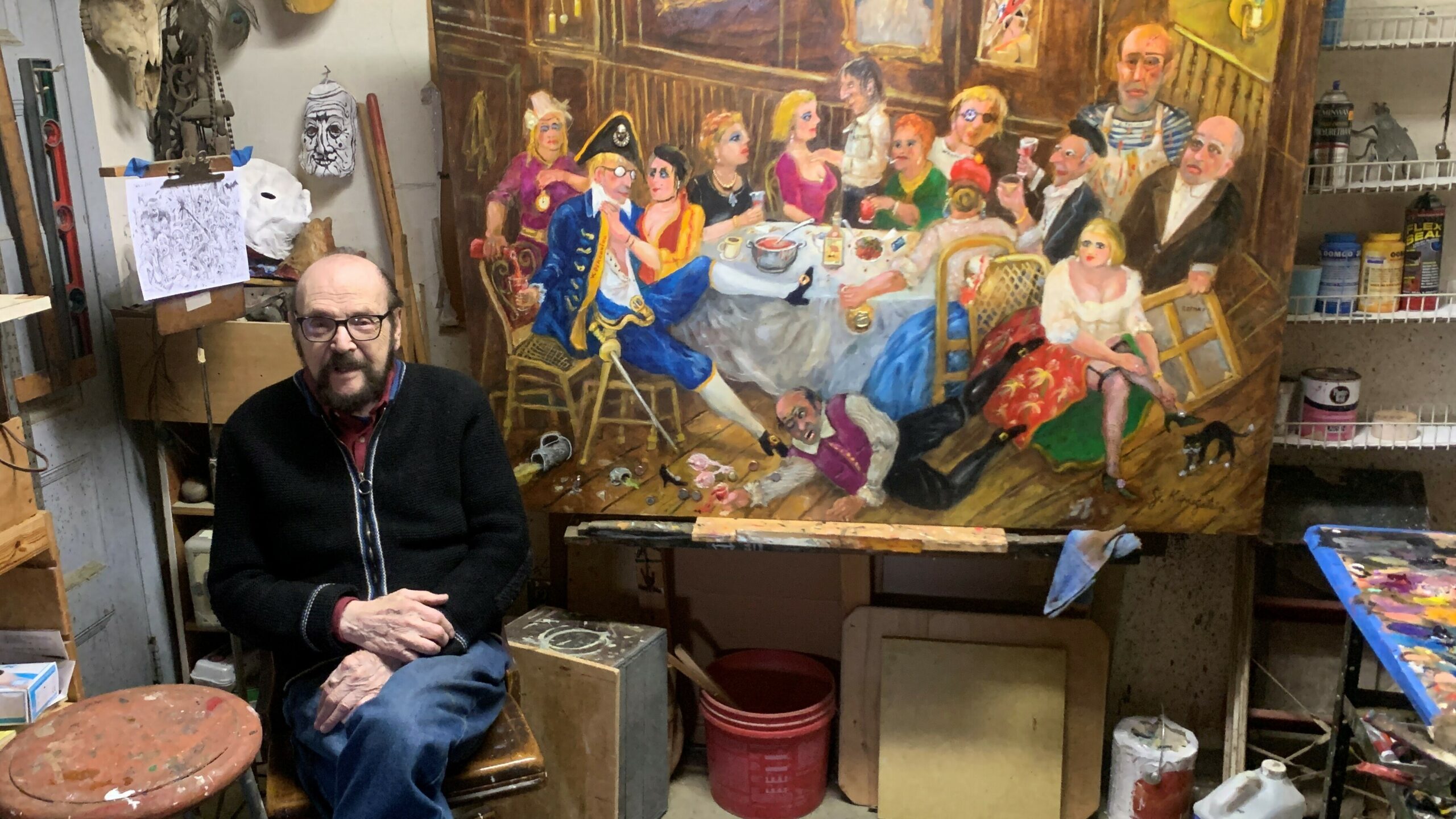 This artist stayed figurative when art went abstract — he's finally ...