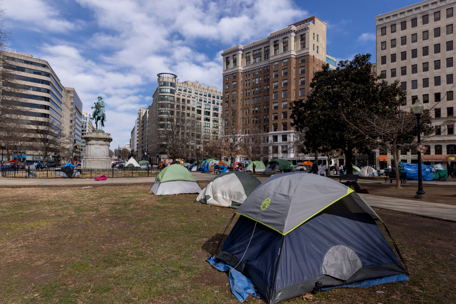 D.C. officials respond to clearing of McPherson Square homeless ...