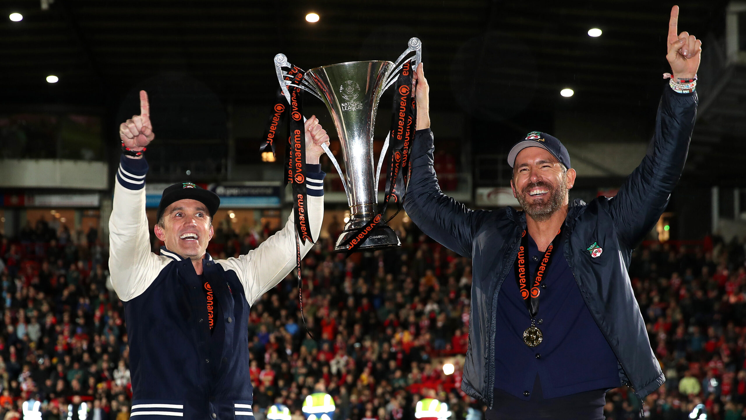 Ryan Reynolds and Rob McElhenney's soccer team wins promotion to ...