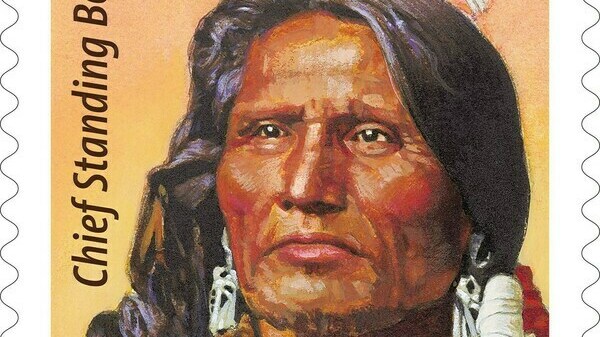 Chief Standing Bear, Native American civil rights icon, is honored on a ...