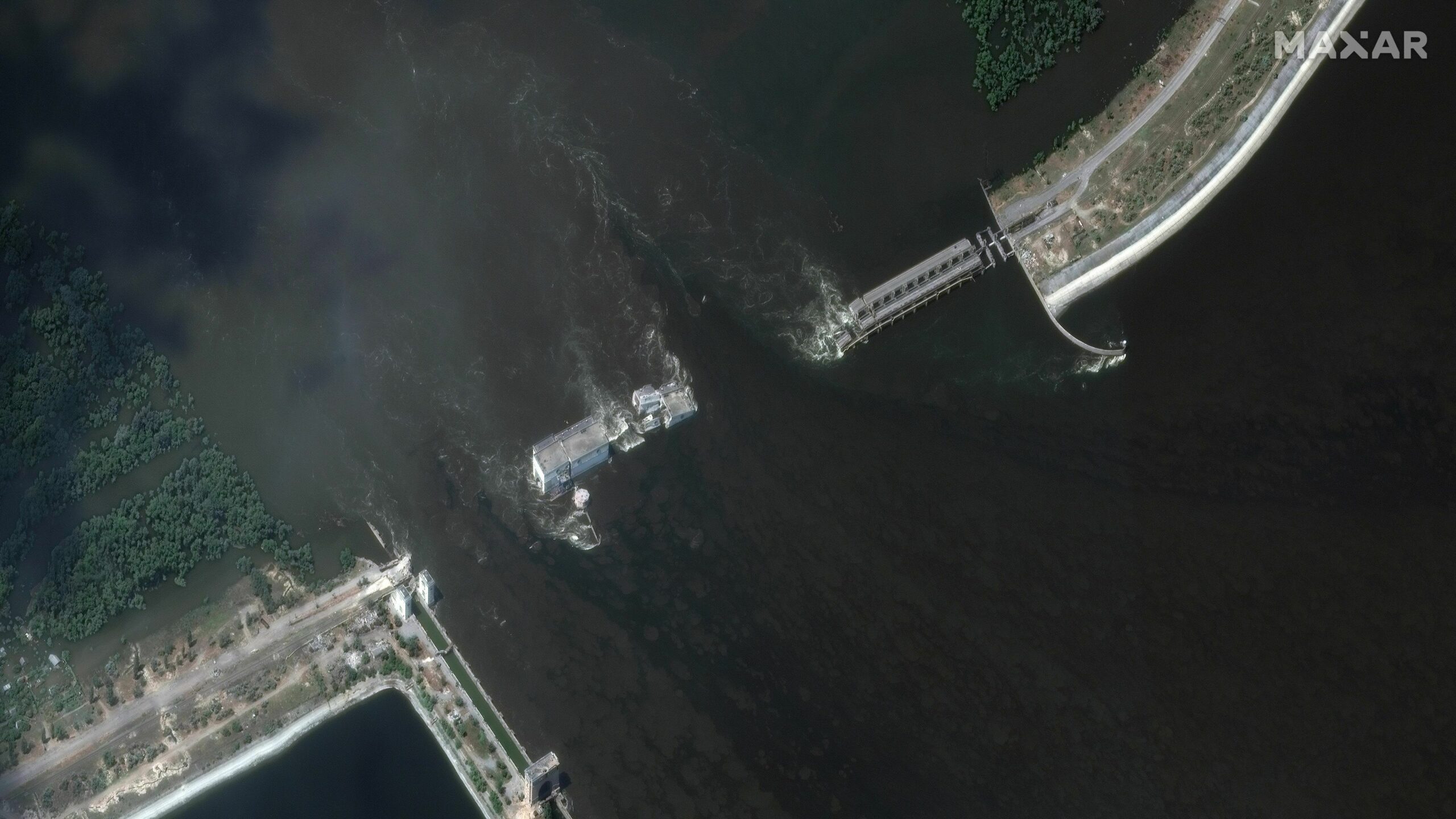 Seismic stations detected explosion at Ukrainian dam around the time it ...