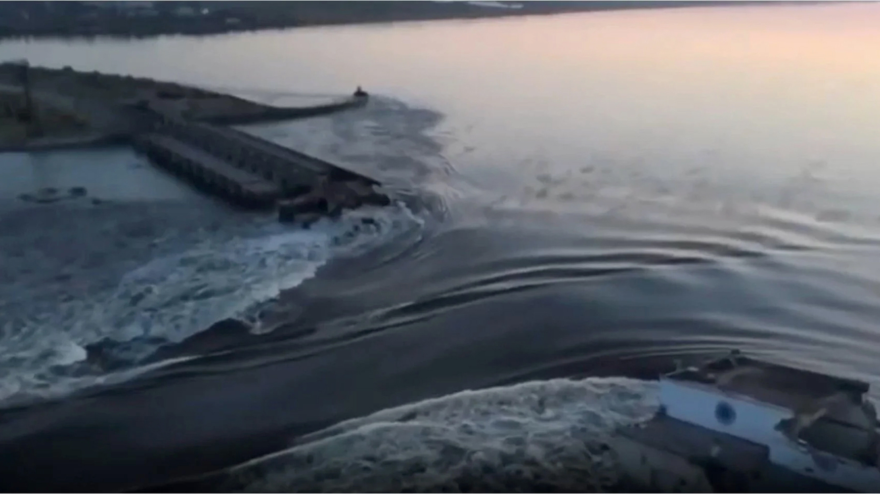 Ukraine blames Russia for blowing up a major southern dam | WAMU