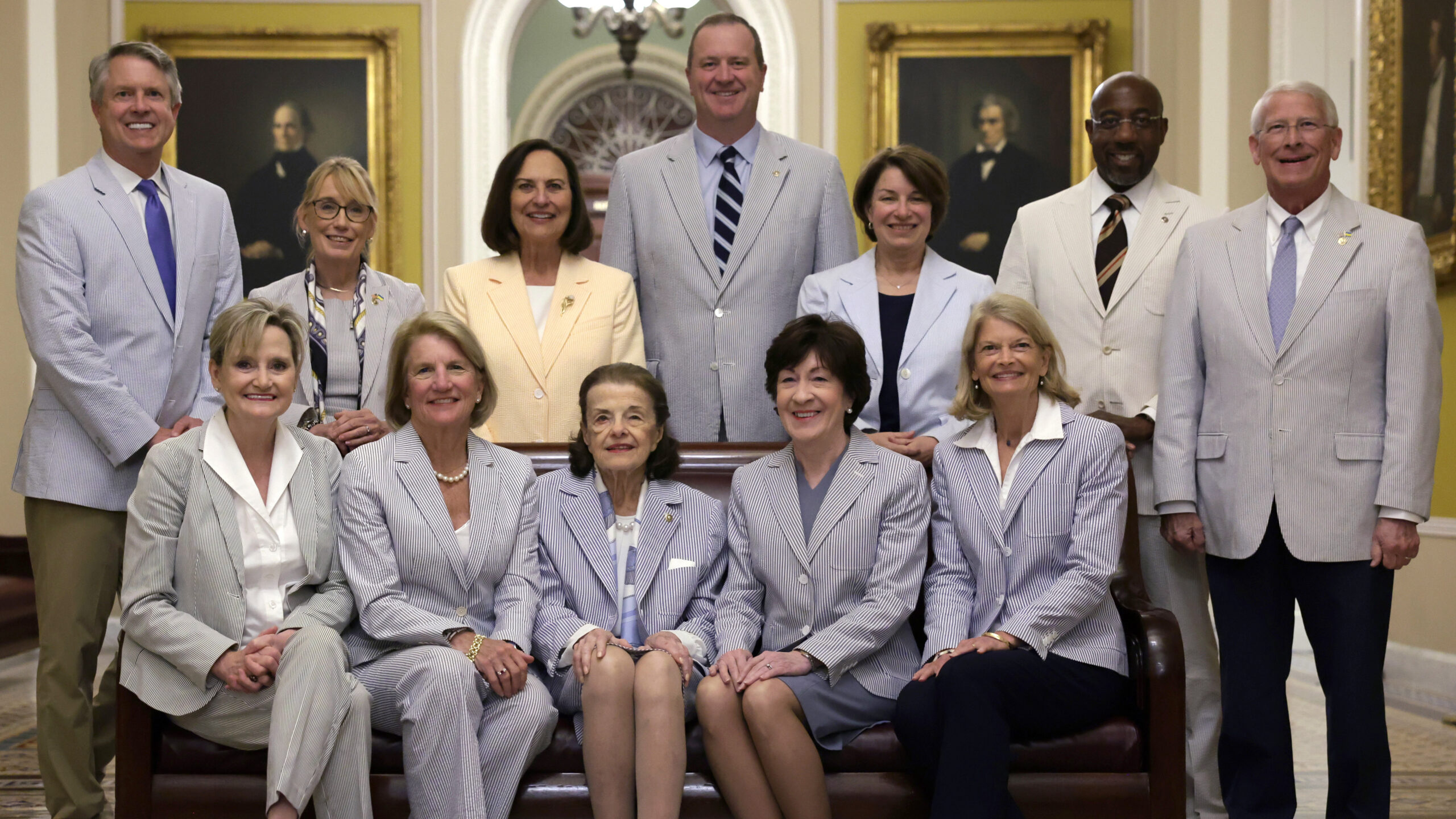 Breaking with tradition, U.S. senators may now wear pretty much ...