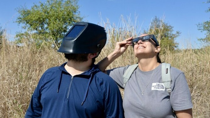 Scenes from the rare 'ring of fire' eclipse | WAMU