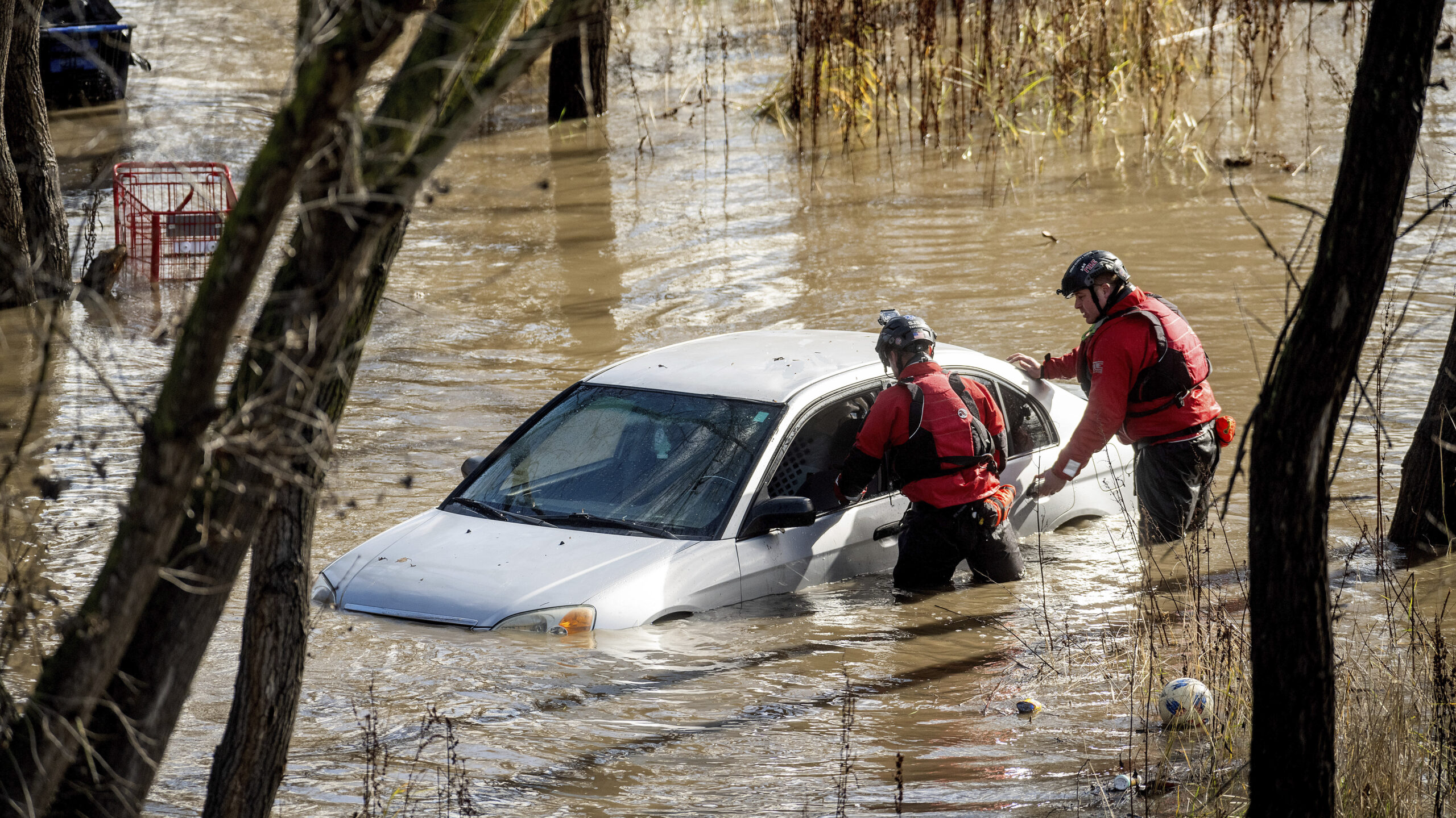 Photos: See how the atmospheric river is battering California | WAMU