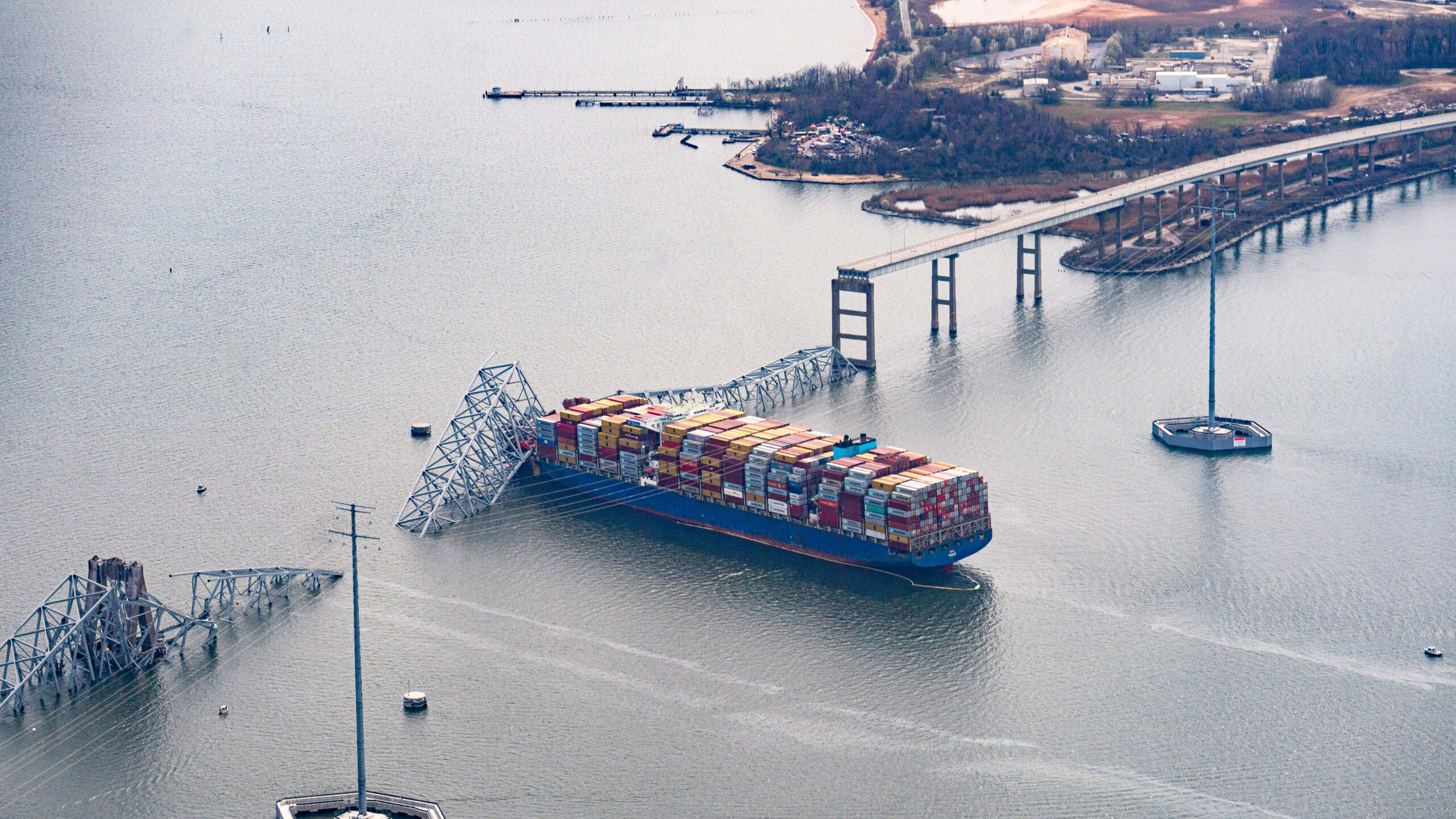 Key Bridge funding included in massive spending bill unveiled in Congress