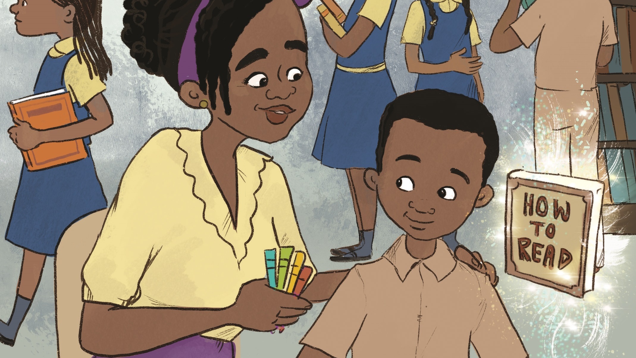 Growing up, he struggled to read. Then a young teacher saw his ...