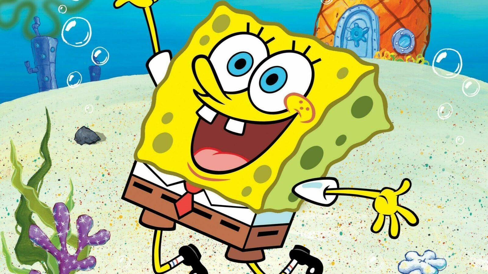 The iconic SpongeBob SquarePants made his TV debut 25 years ago | WAMU