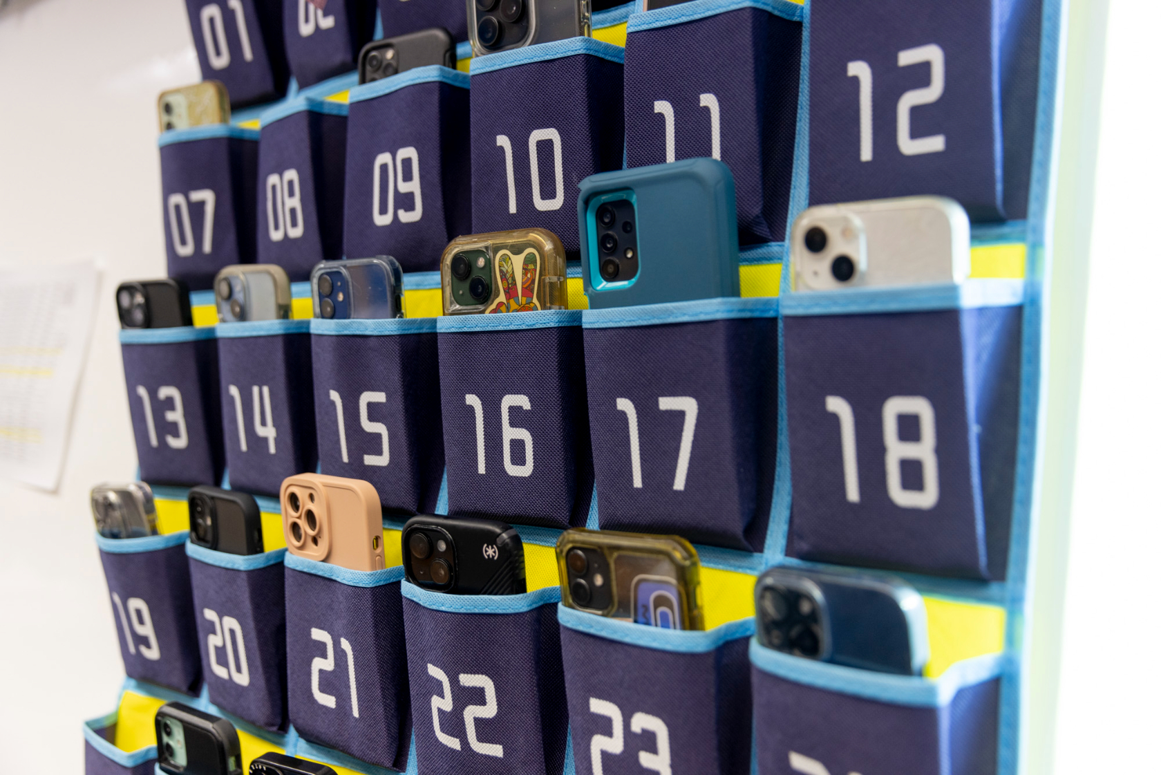 This Fairfax school is two weeks into testing a new cellphone policy